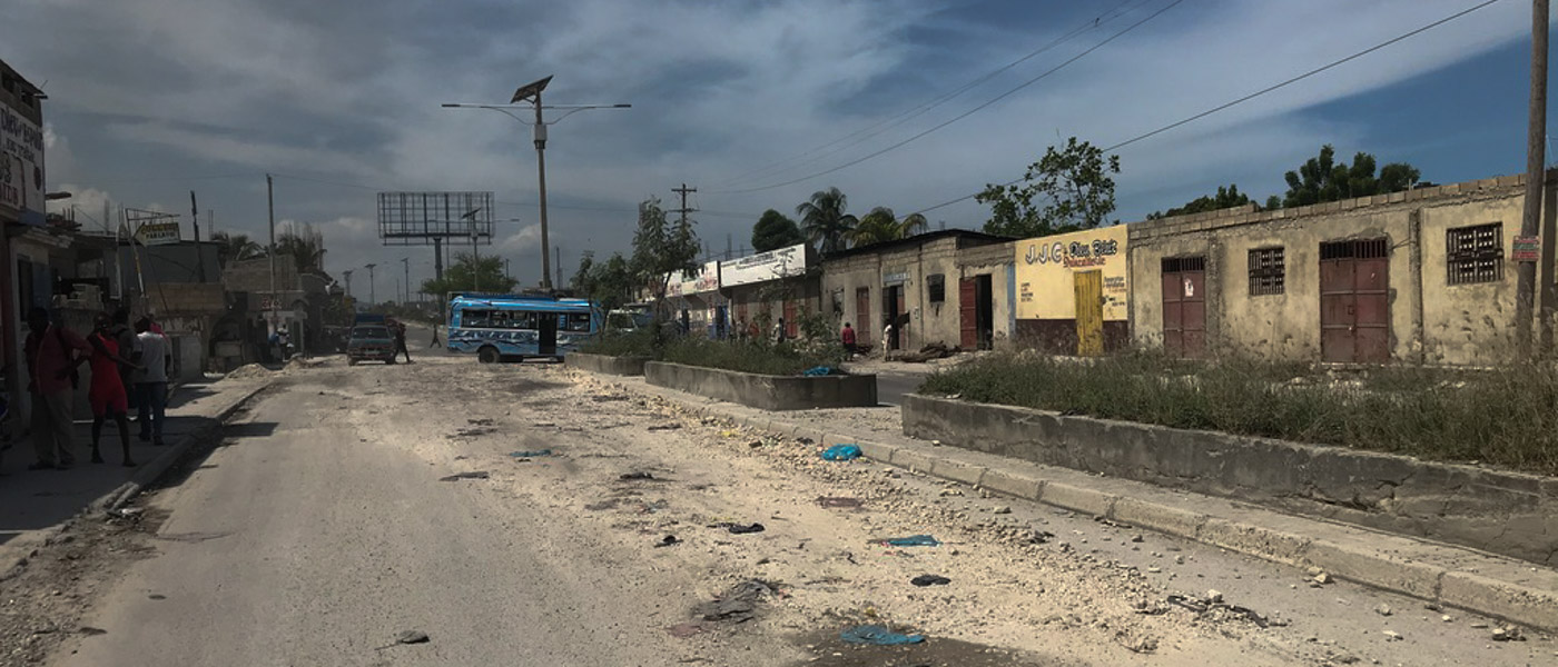 Peyi Lok: The country is locked. - Thrive Ansanm